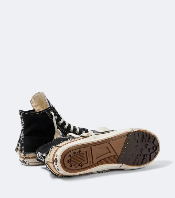 MAISON MARGIELA Loved To Death Distressed Sneakers