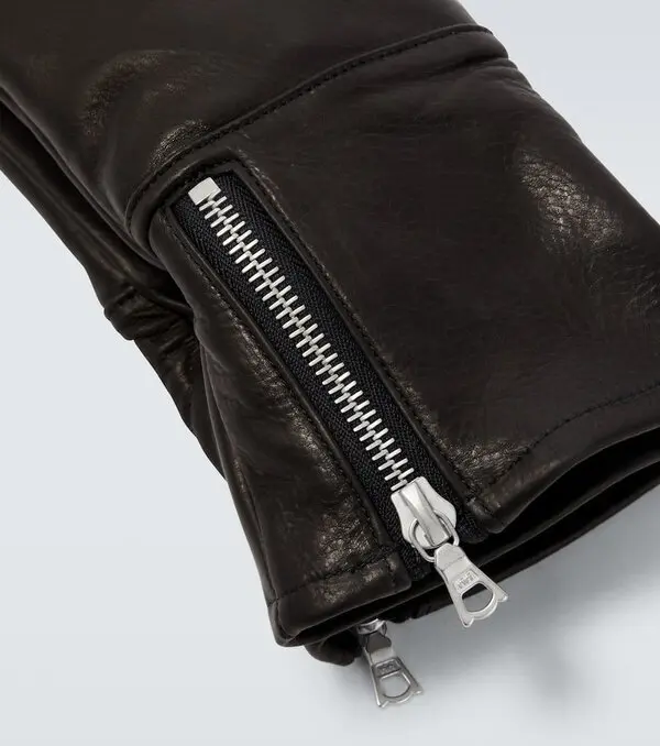 Auralee Leather Gloves