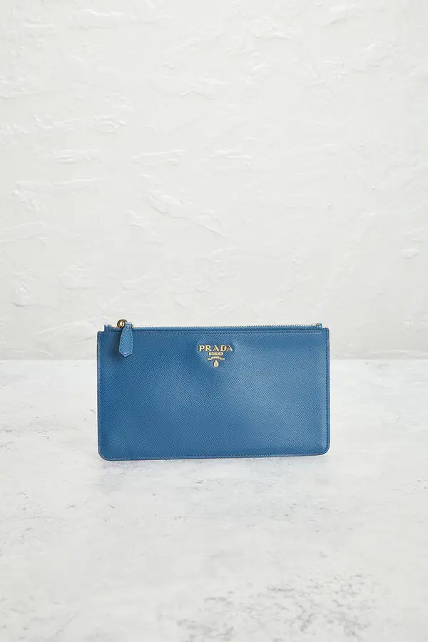 Prada Saffiano Leather Pouch