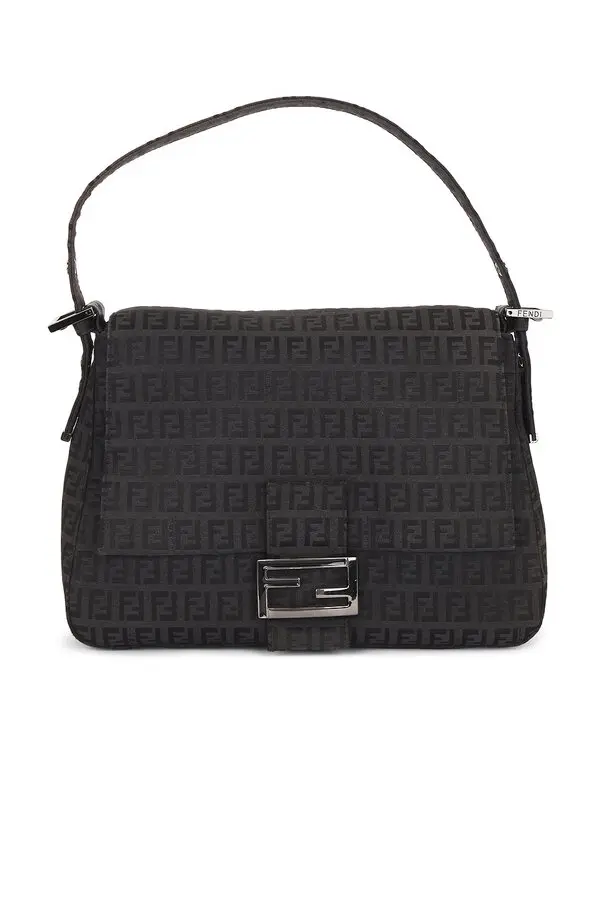 Fendi Denim Mama Baguette Shoulder Bag
