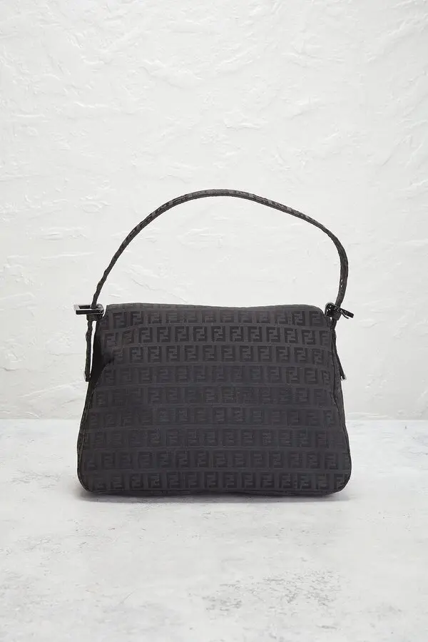 Fendi Denim Mama Baguette Shoulder Bag