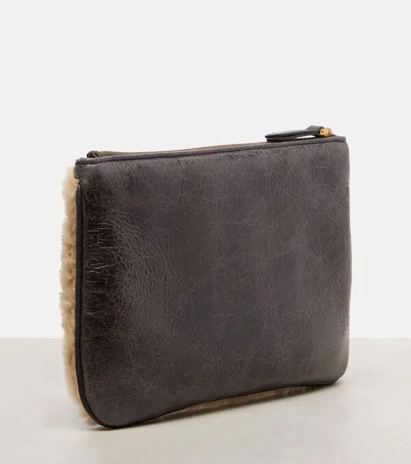 Valentino Garavani Viva Superstar Medium Pouch - Grey