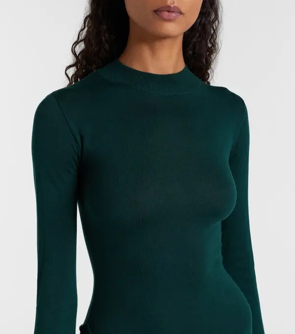 AYA MUSE Silk-blend Minidress