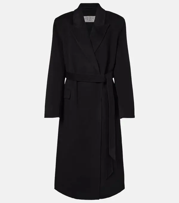 Acne Studios Wool And Cashmere Wrap Coat