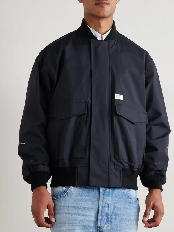 WTAPS Logo-appliquéd Pertex® Nylon-taffeta Jacket