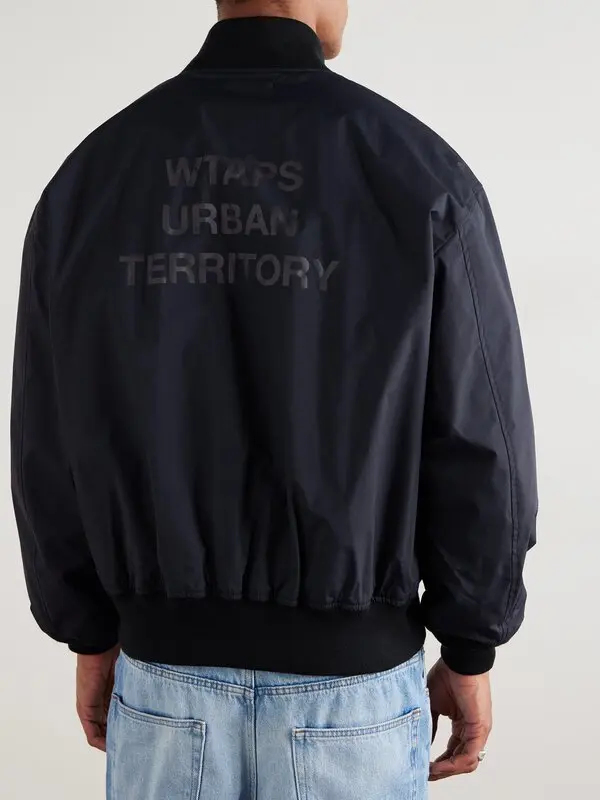 WTAPS Logo-appliquéd Pertex® Nylon-taffeta Jacket