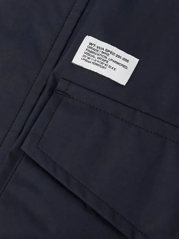 WTAPS Logo-appliquéd Pertex® Nylon-taffeta Jacket