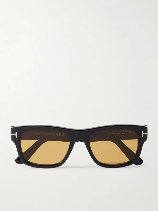 TOM FORD Smith Square-frame Sunglasses - Black