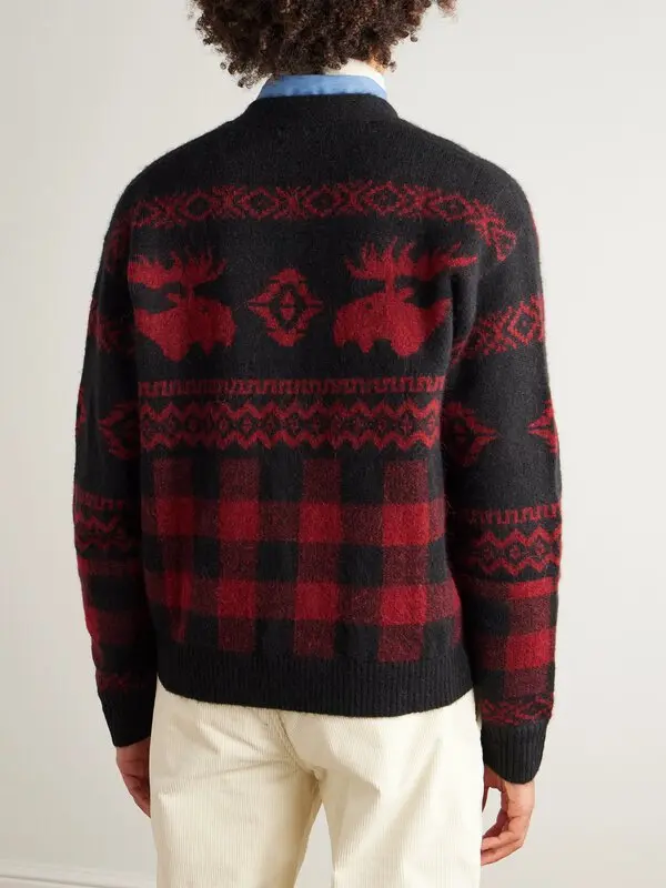 Polo Ralph Lauren Jacquard-knit Cardigan
