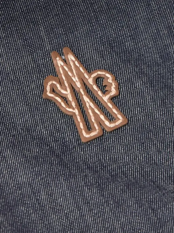 Moncler Langtang Leather-trimmed Ski Jacket