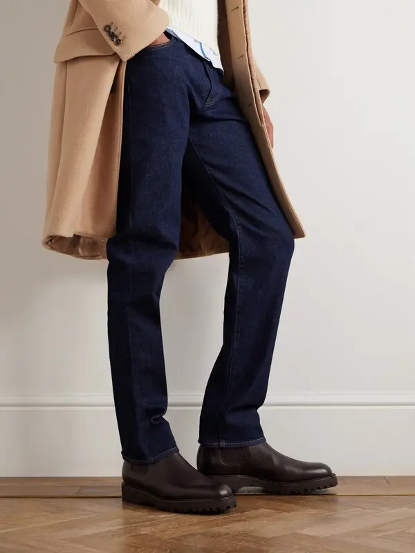 John Lobb Lawry New Standard Leather Chelsea Boots - Brown