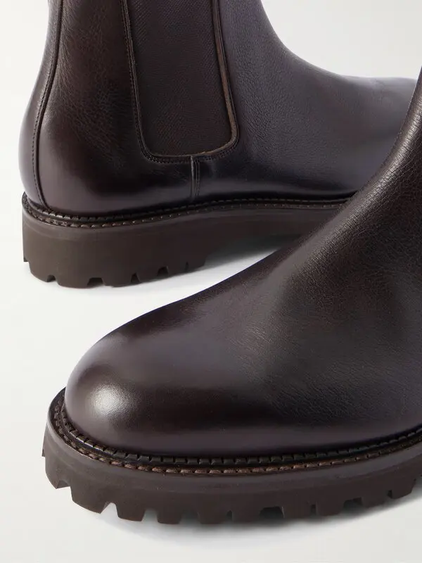 John Lobb Lawry New Standard Leather Chelsea Boots - Brown