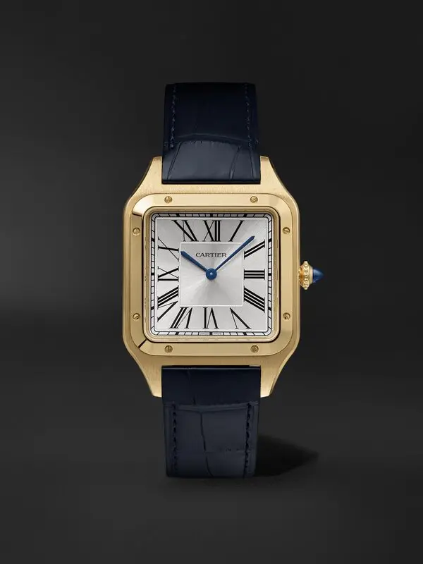 CARTIER Santos-dumont Extra-large Hand-wound 46.6mm Watch - Gold