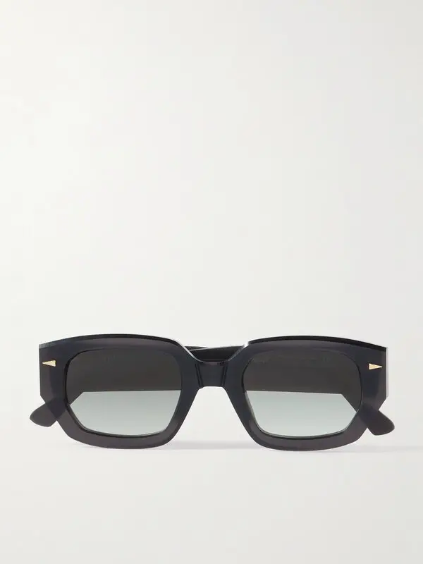 AHLEM Campbell Addy D-frame Sunglasses - Black