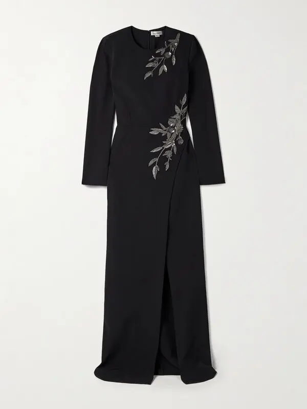Zuhair Murad Embellished Draped Gown