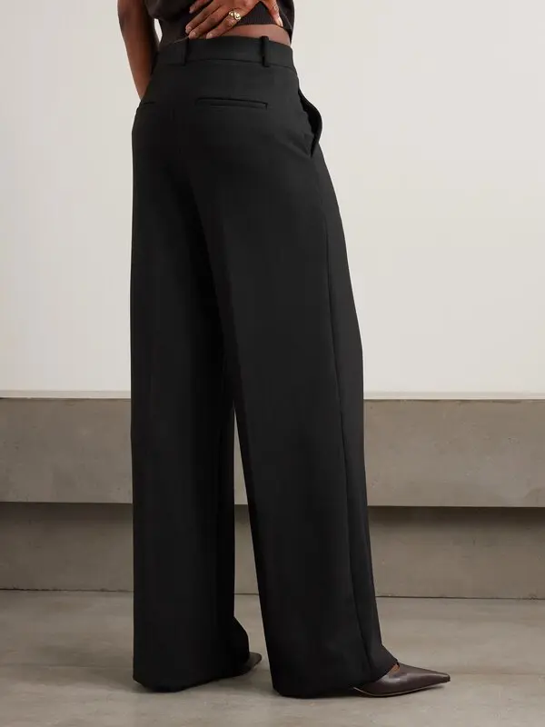 Theory Jersey Wide-leg Pants