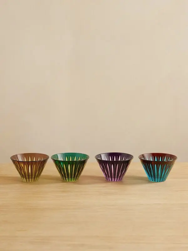 L'Objet Prism Set Of Four Bowls - Multi