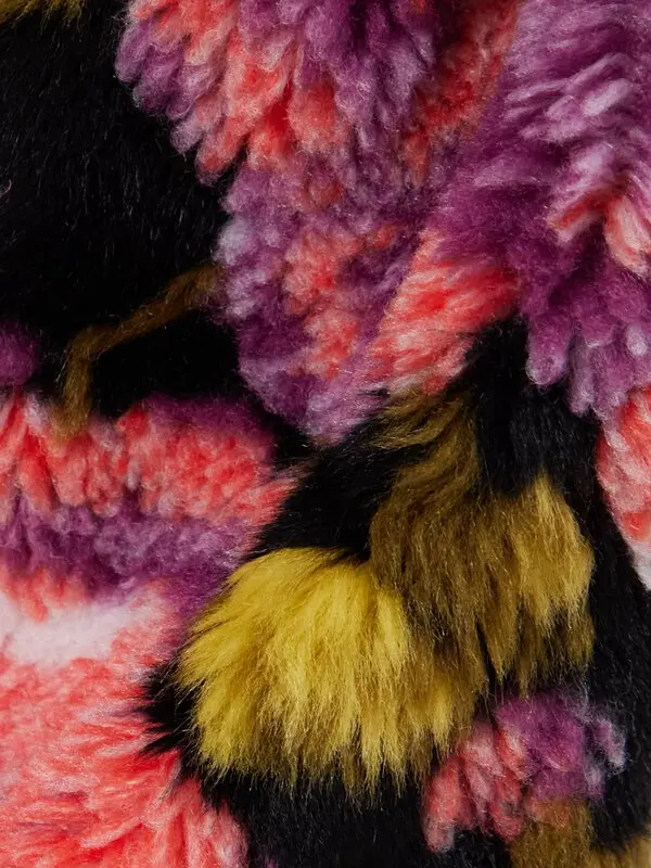 Dries Van Noten Floral-print Plush Scarf
