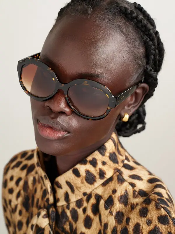 Barton Perreira Orleandra Round-frame Sunglasses
