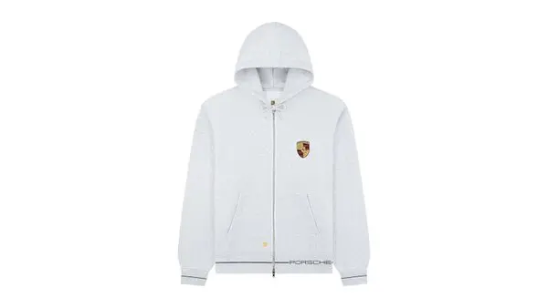 Aimé Leon Dore X Porsche Full-zip Hoodie - Grey
