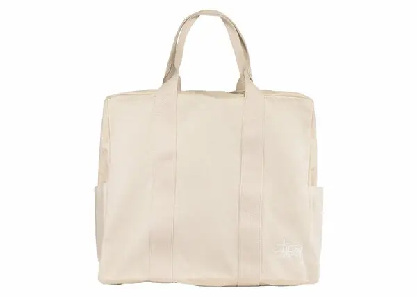 StÜssy Canvas Flight Bag - Natural