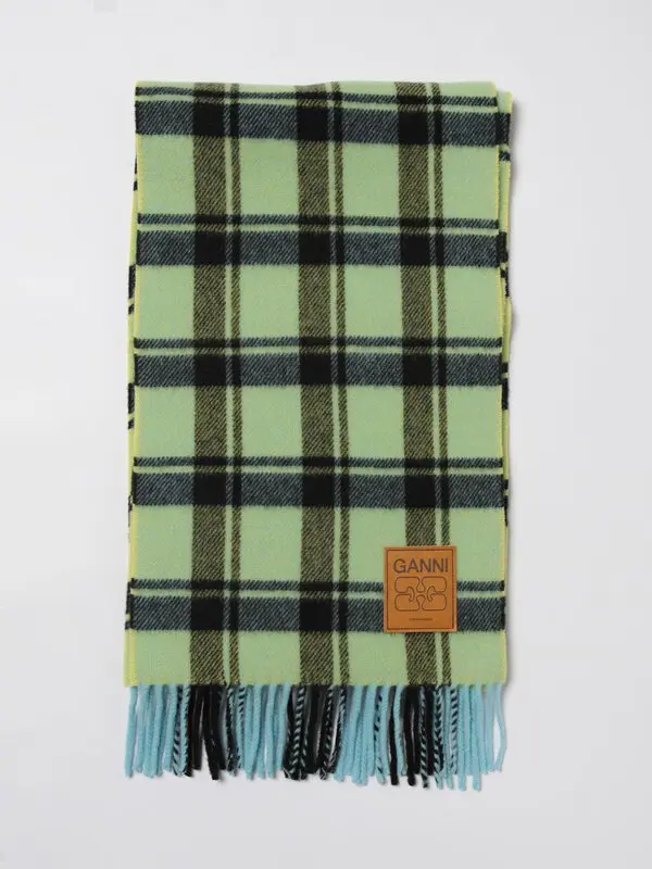 GANNI Scarf - Green