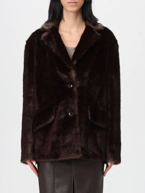 STAND STUDIO Fur Coat