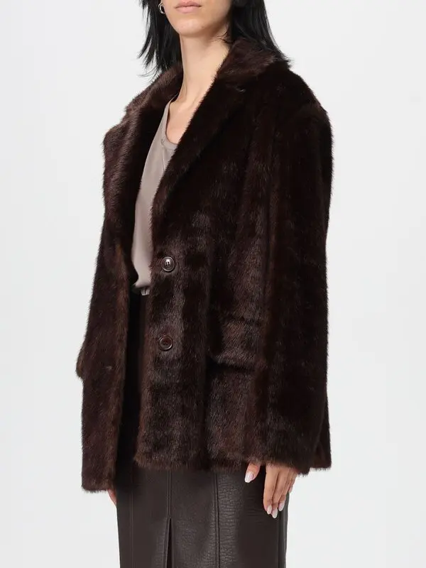 STAND STUDIO Fur Coat