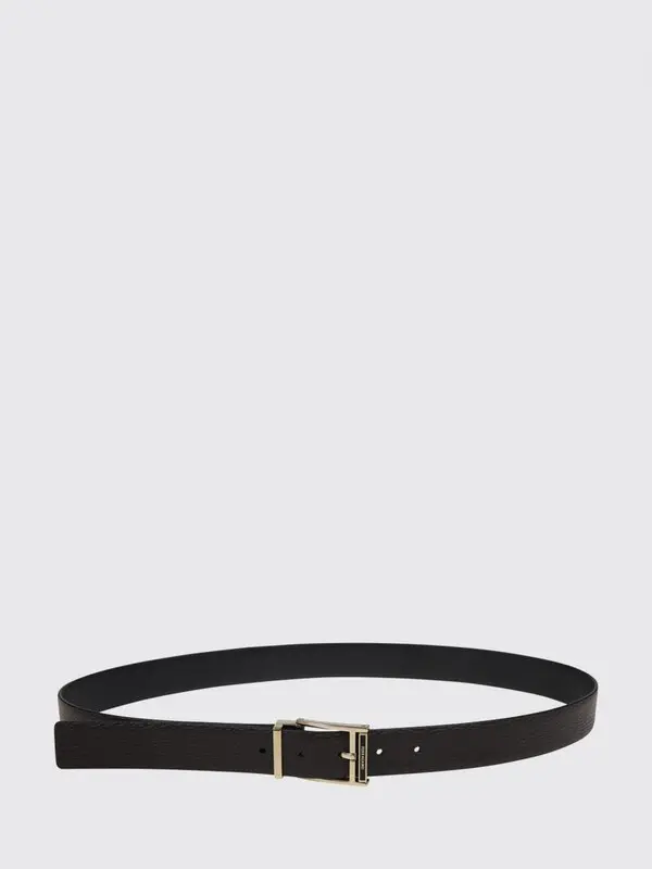 FERRAGAMO Leather Belt - Dark