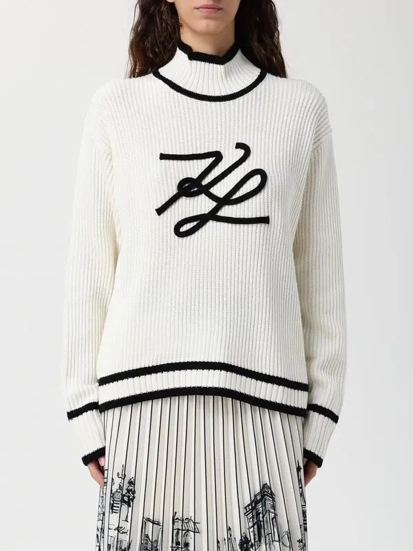 Karl Lagerfeld Sweater - White