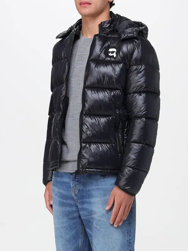 Karl Lagerfeld Padded Hooded Jacket