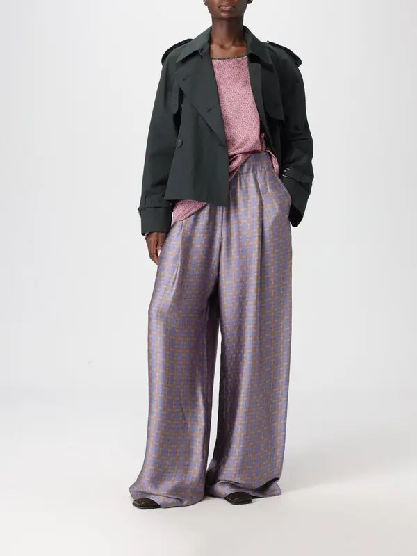 Dries Van Noten Wide Leg Trousers