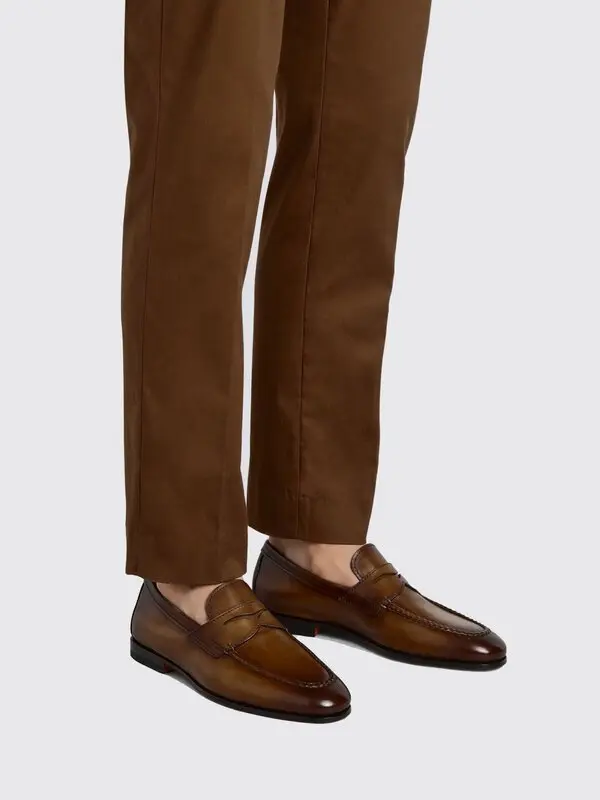 Santoni Loafers - Brown