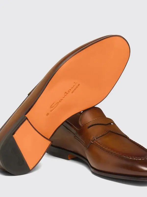 Santoni Loafers - Brown