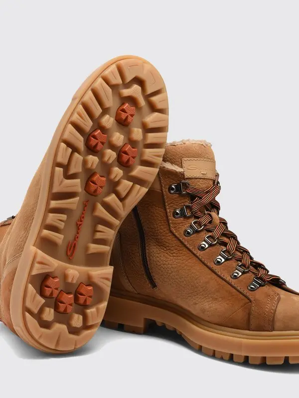 Santoni Lace-up Ankle Boots