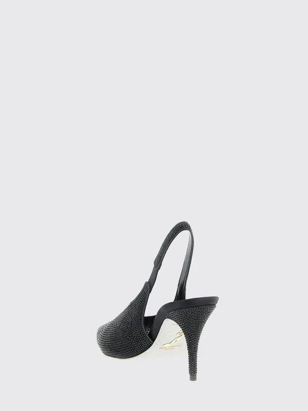 Rene Caovilla Embellished Slingback Pumps