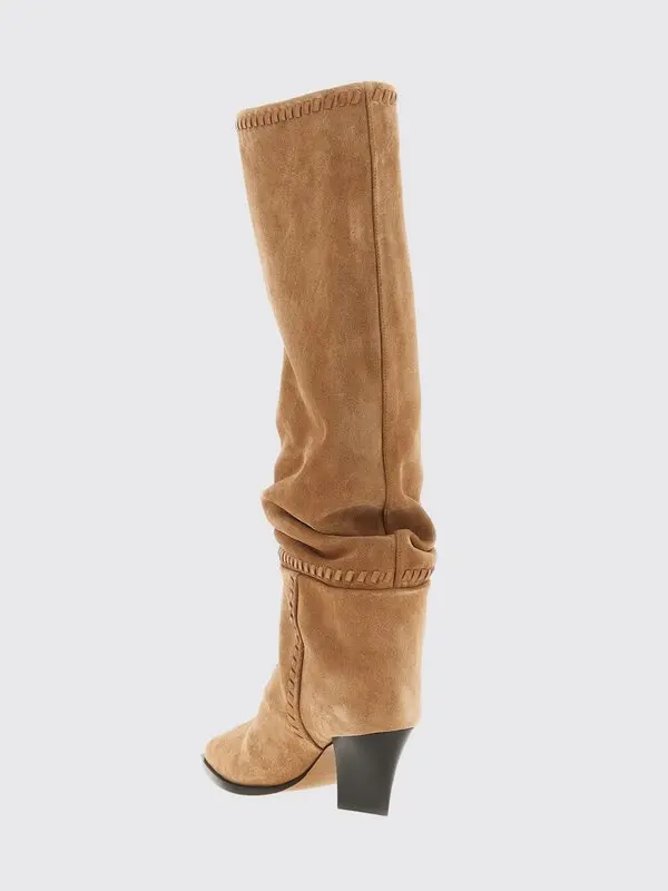 JIMMY CHOO Knee High Boots - Beige
