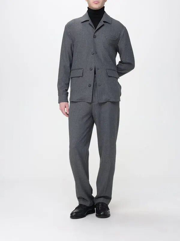 PAOLO PECORA Pants - Grey