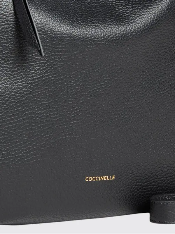 COCCINELLE Rebekka Grained Leather Hobo Bag