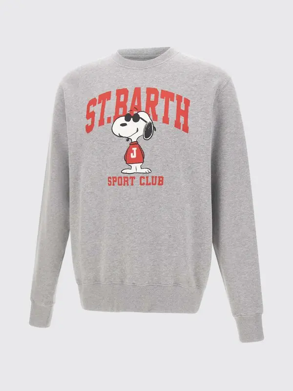 MC2 SAINT BARTH Printed Crewneck Sweatshirt - Grey