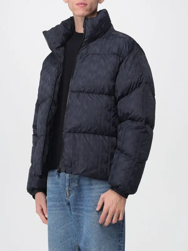 MSGM Quilted Logo Puffer Jacket