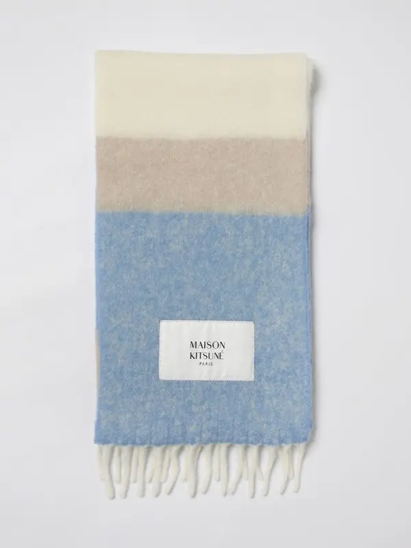 Maison Kitsuné Scarf - Sky Blue