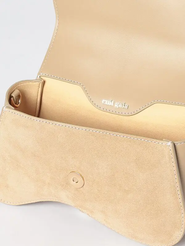 Cult Gaia Mini Bag With Hoop Handle - Beige