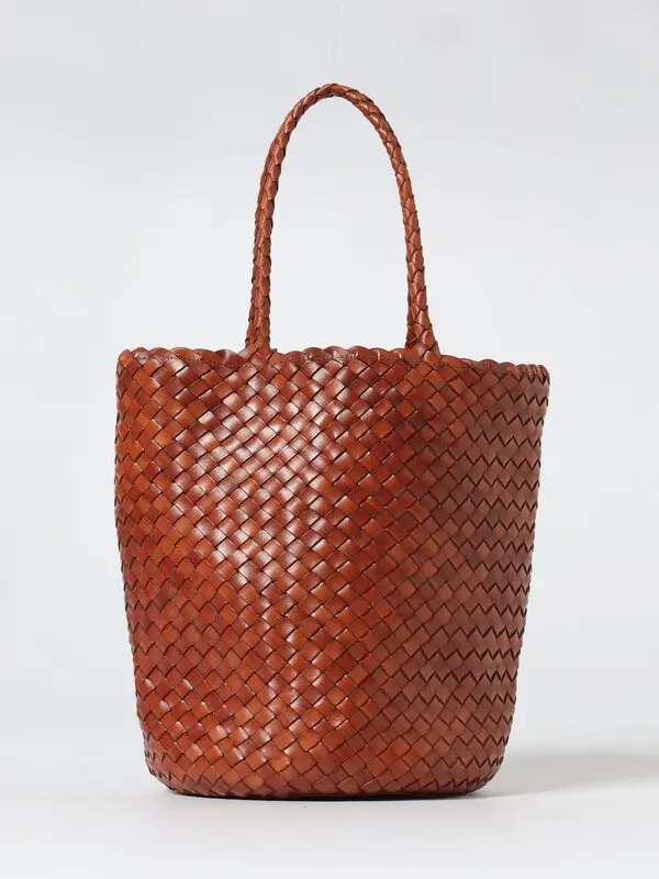 Dragon Diffusion Woven Tote - Brown