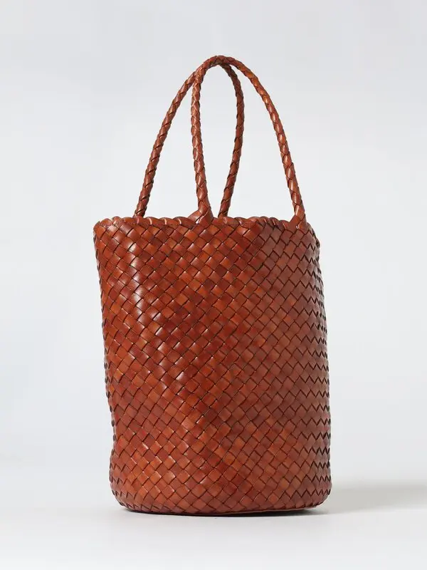 Dragon Diffusion Woven Tote - Brown