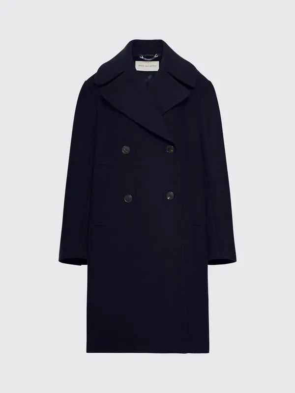 Dries Van Noten Long Coat - Blue