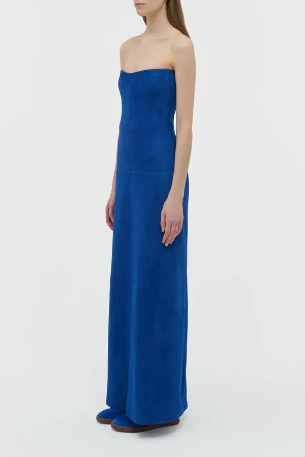 Gabriela Hearst Ivara Strapless Maxi Dress