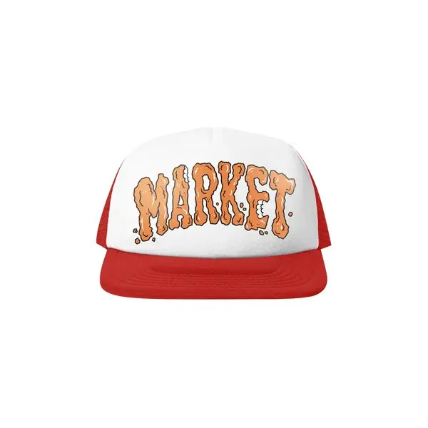 MARKET Studios X Kfc Fried Chicken Arc Trucker Cap - Red