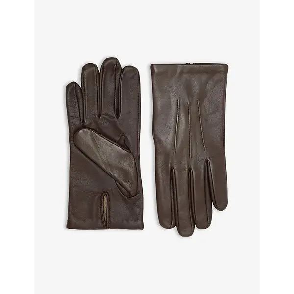 DENTS Andover Leather Gloves - Brown
