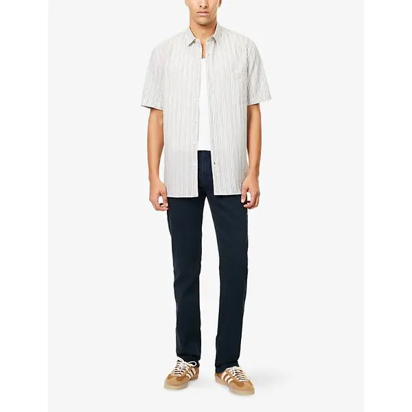 FRAME Modern Straight Slim-fit Stretch-denim Jeans - Placid